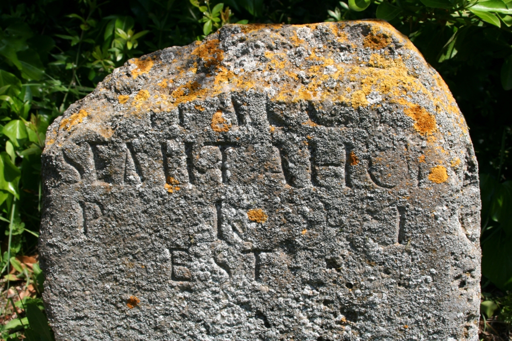 cippo iscritto dalla semita dei cippi - cippo iscritto dalla semita dei ...