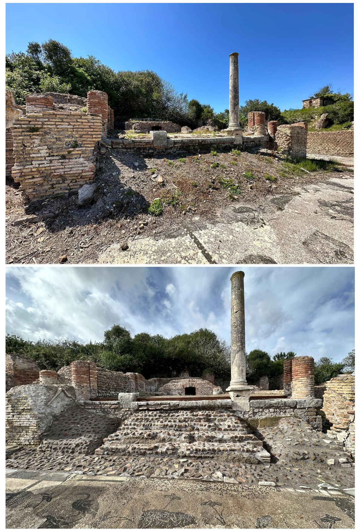 fronte tempio prima e dopo - fronte tempio prima e dopo - Immagine ...