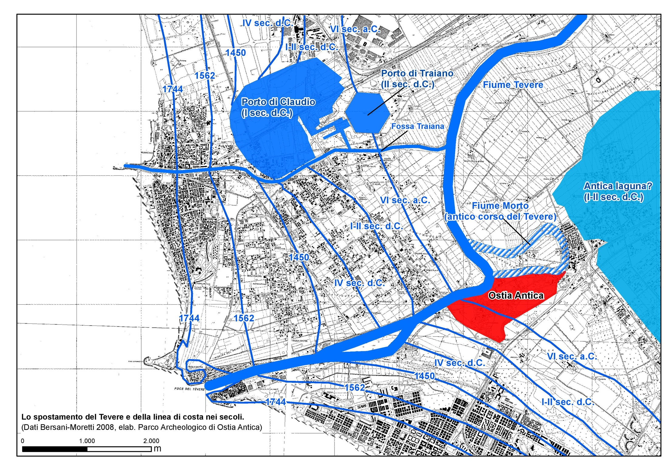 Archaeological area of Ostia antica - Archaeological park of Ostia ...