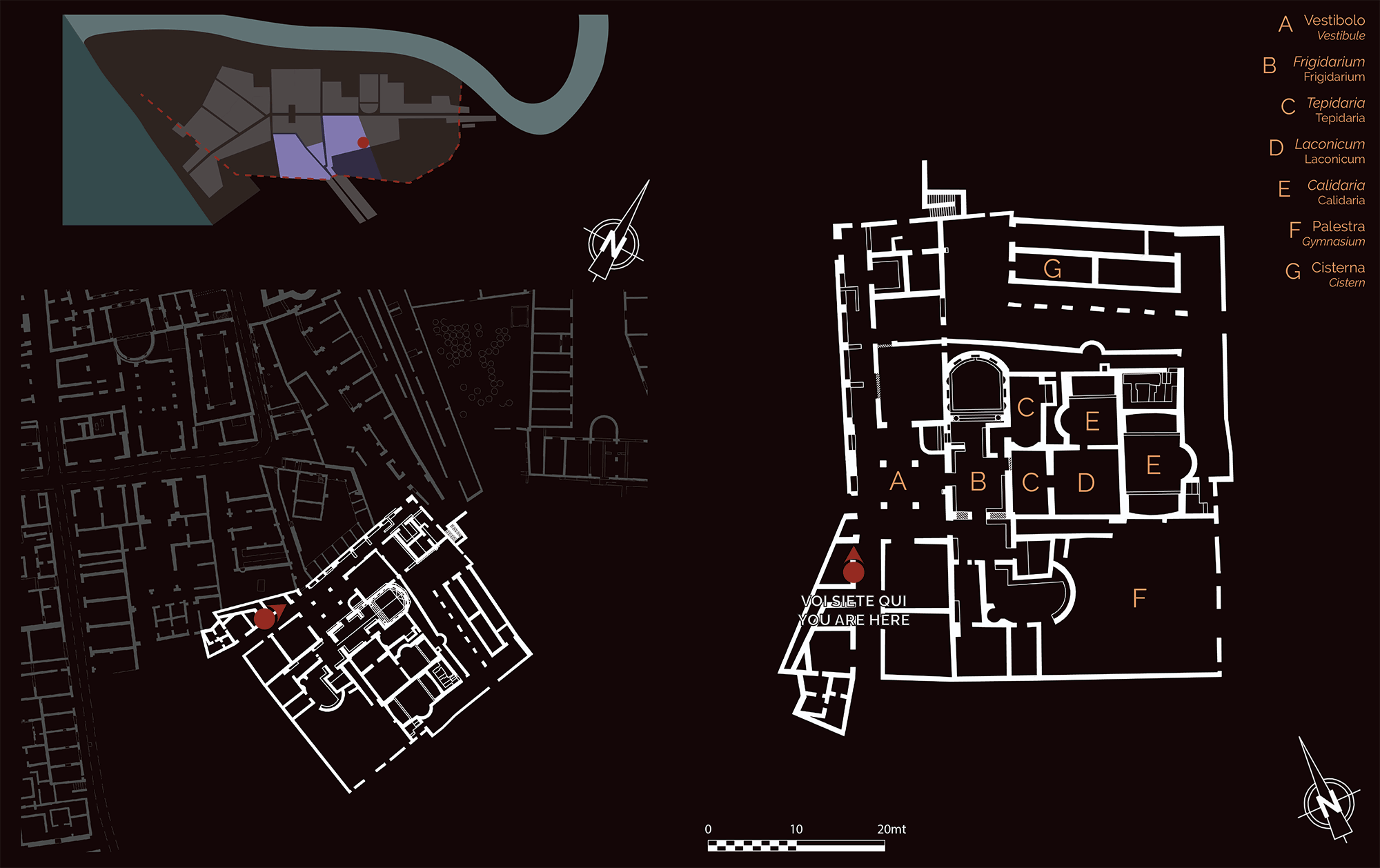 Terme del Nuotatore - Terme del Nuotatore - L'area dei culti orientali ...
